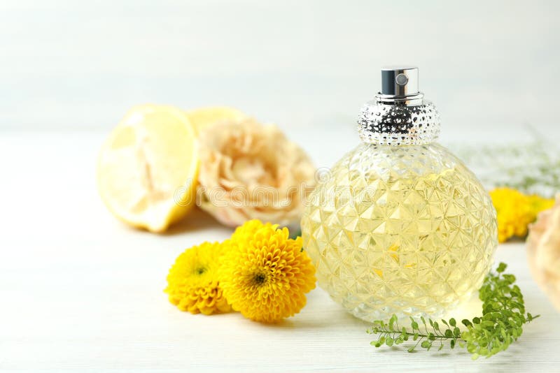 Concept of Fragrant Perfume, Space for Text Stock Image - Image of ...