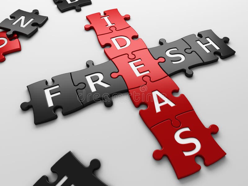 Concept fresh ideas stock illustration. Illustration of freshness ...