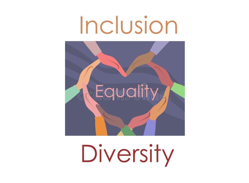 The Concept of Friendship, Equality and Unity Stock Vector ...