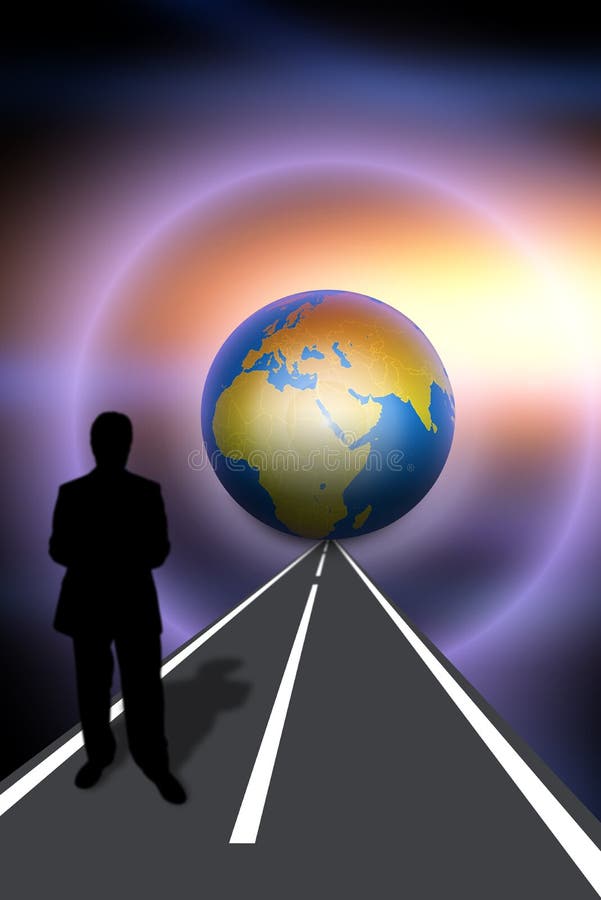 Concept of future stock photo. Image of shadow, world - 35645230