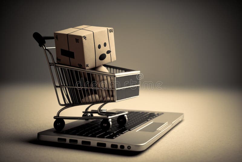Concept of the Future of E-commerce and Online Shopping. AI Generated ... Concept of the Future of E-commerce and Online Shopping. AI Generated ...