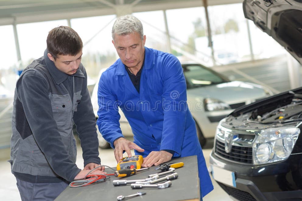 Concept future mechanic stock photo. Image of repair - 234517814