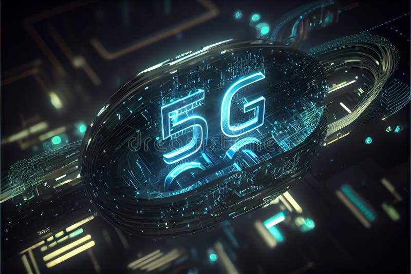 The Concept of 5G Network, High-speed Mobile Internet, New Generation ...