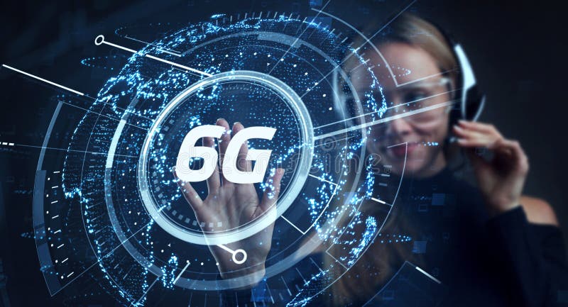 The Concept of 6G Network, High-speed Mobile Internet, New Generation ...