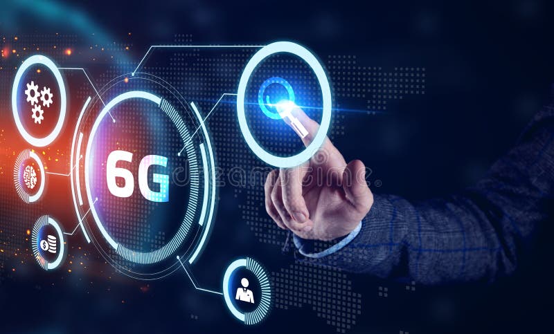 The Concept of 6G Network, High-speed Mobile Internet, New Generation ...