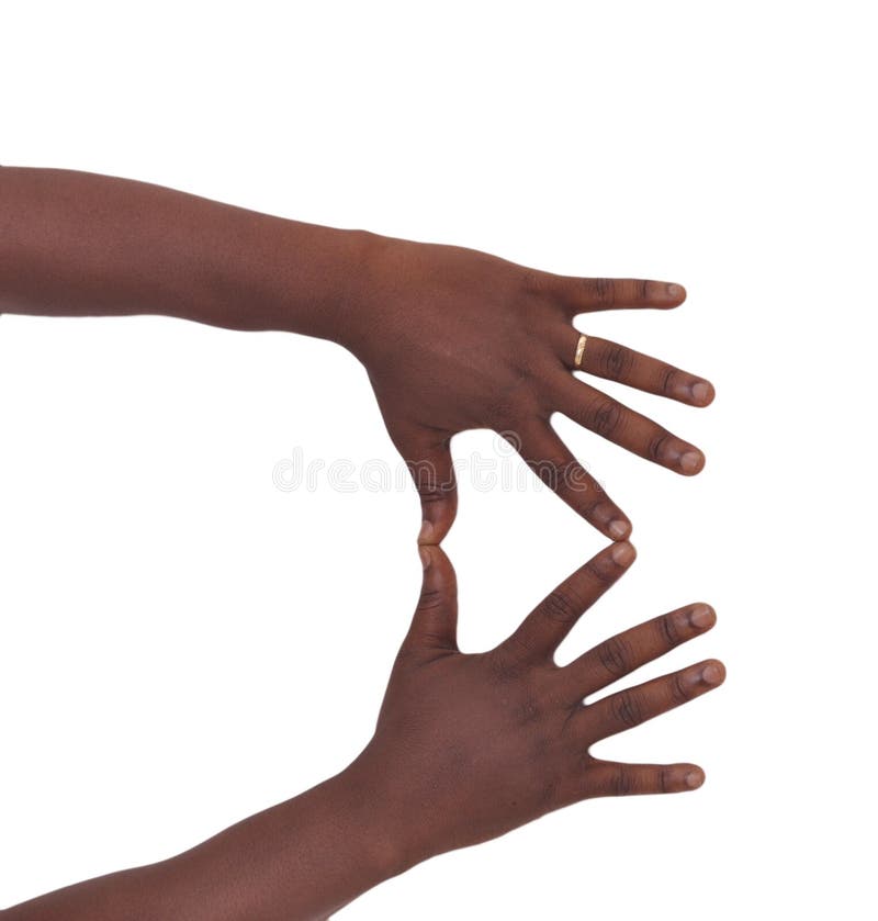 CONCEPT of GESTURE of MUTE DEAF Stock Photo - Image of mode ...