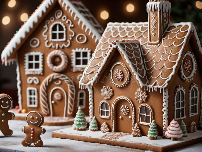 Ginger Gingers on a Table. Generative AI Stock Illustration ...