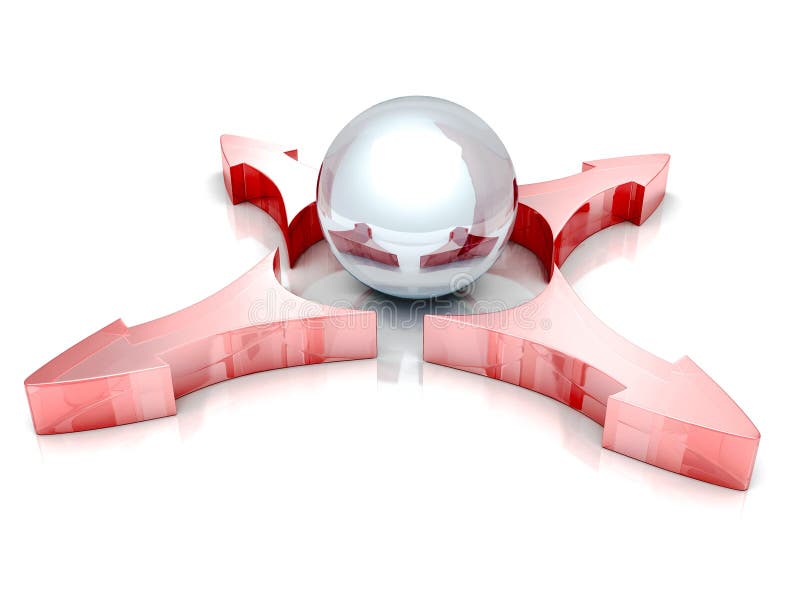 Sphere choice stock illustration. Illustration of abstract - 36175064