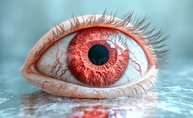 The Concept of Glaucoma Symptoms is Visually Represented through a ...