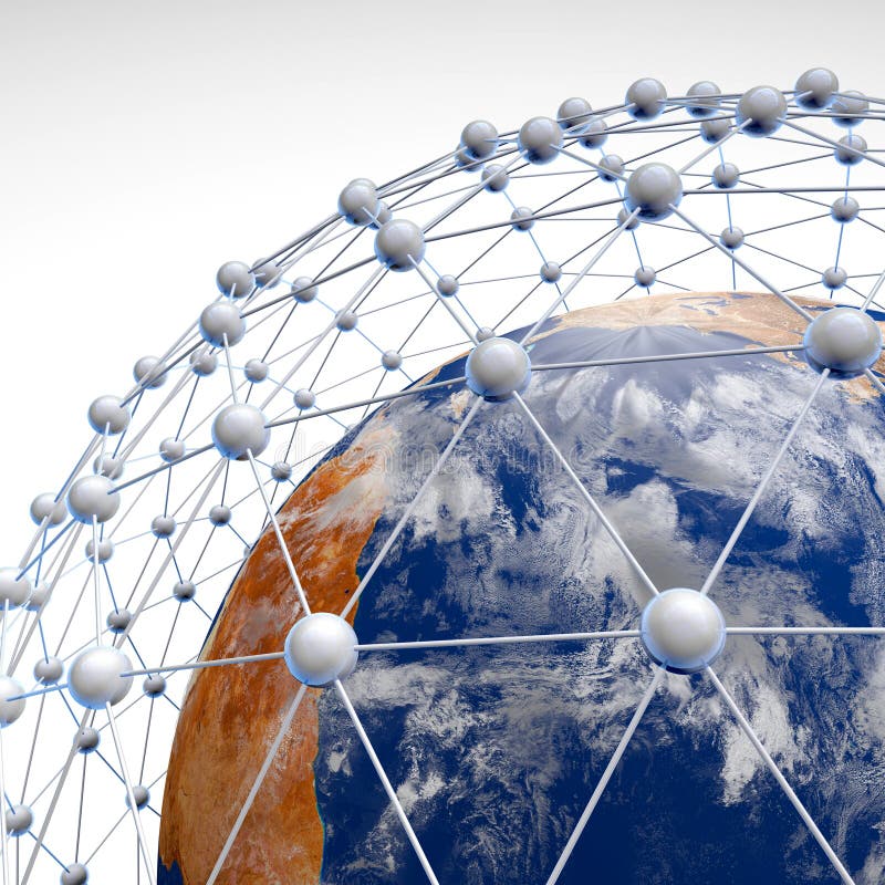 Concept of global business stock illustration. Illustration of coverage ...