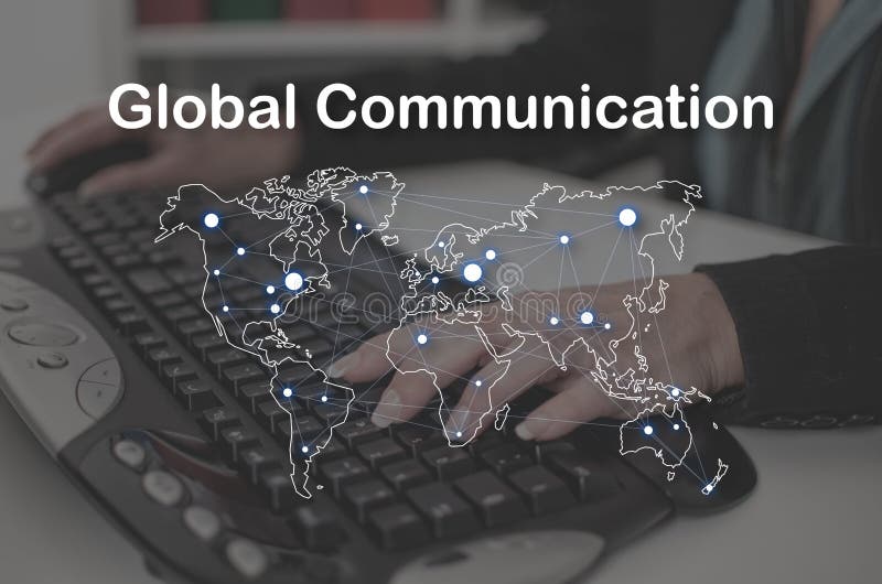 Global Globalization Community Communication Concept Stock Image ...