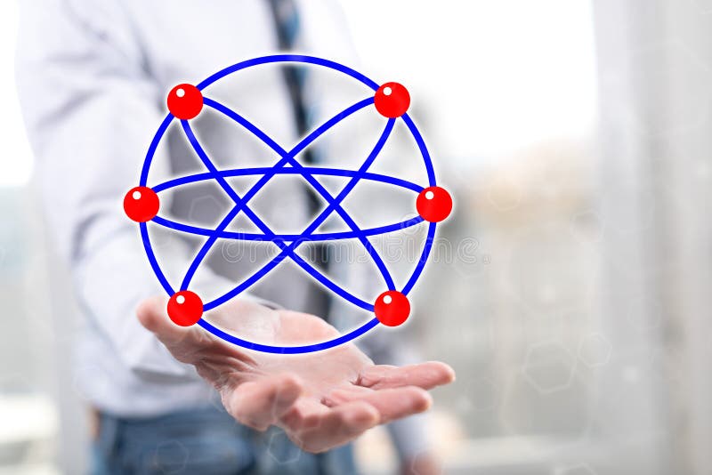 Concept of Global Connection Stock Image - Image of global, connected ...