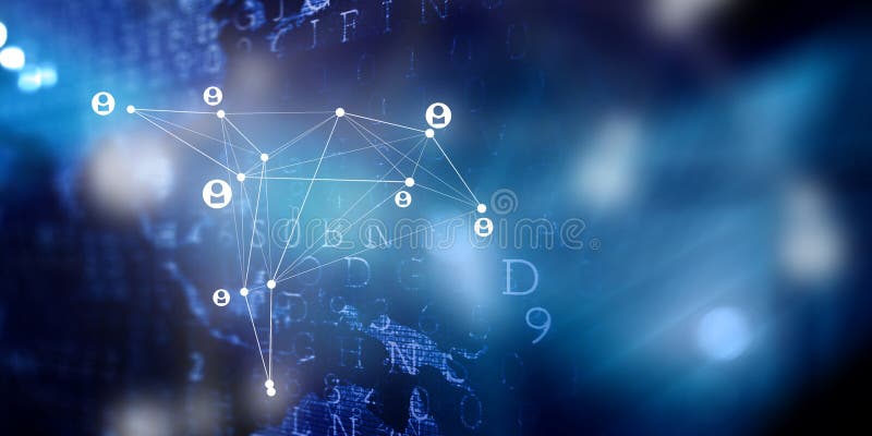 Concept of Global Networking Stock Illustration - Illustration of ...