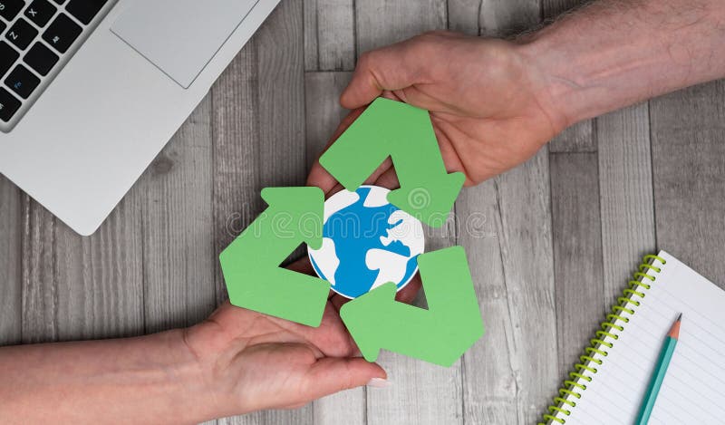 Concept of Global Recycling Stock Photo - Image of reuse, arrow: 207097452