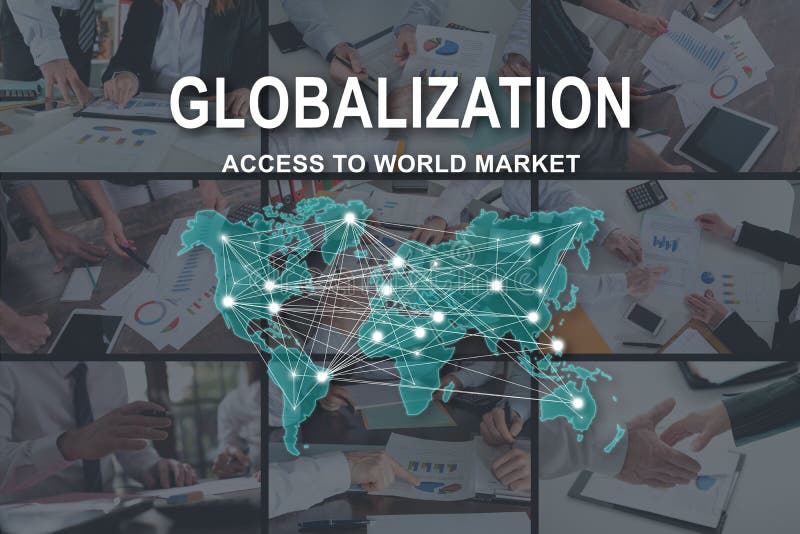 Concept of globalization stock photo. Image of connect - 159530054
