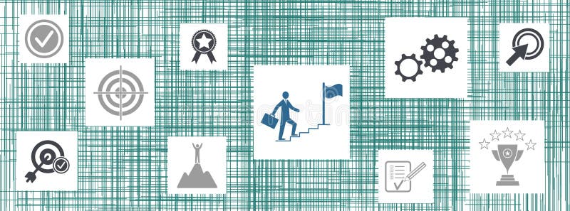 Concept of goals stock illustration. Illustration of goal - 261110776