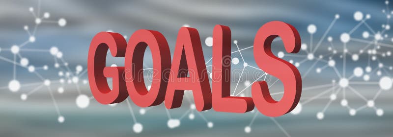 Concept of goals stock illustration. Illustration of goal - 126636976