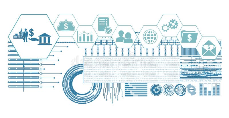 Concept of government aid stock illustration. Illustration of social ...