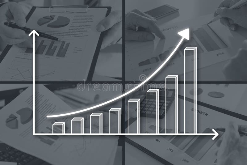 Concept of graph stock photo. Image of business, concept - 143027826