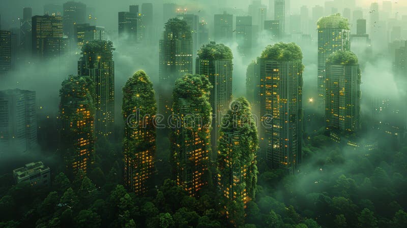 The Concept of a Green Eco-city that Fights Pollution - Sustainable ...