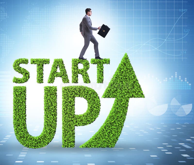 Concept of Green Start-up and Venture Capital Stock Image - Image of alternative, plant: 298198093