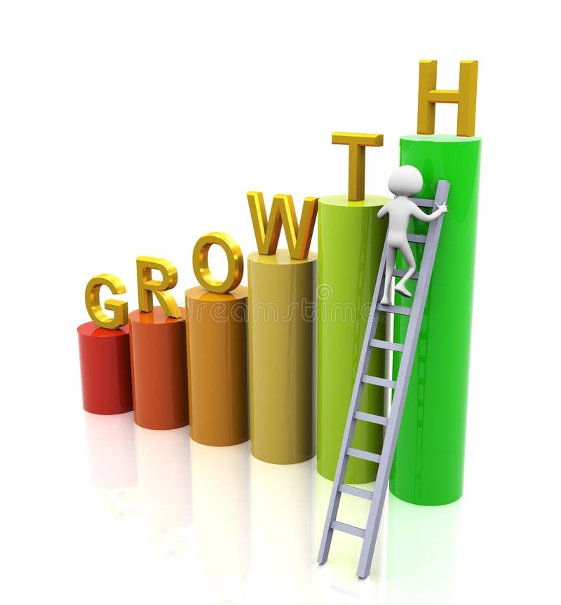 Personal growth stock illustration. Illustration of improve - 23157621