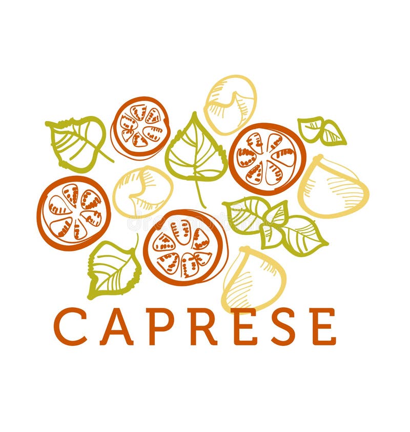 Caprese Elements Stock Illustrations – 11 Caprese Elements Stock ...