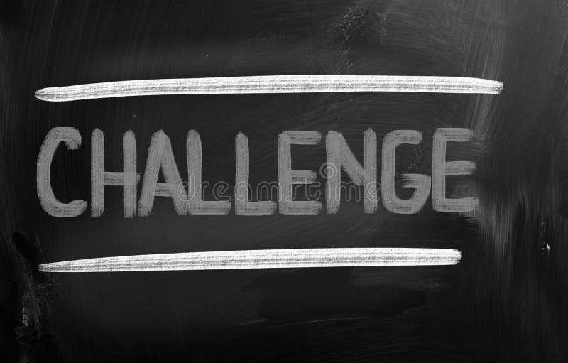 Concept Handwritten with Chalk Stock Photo - Image of initiate ...