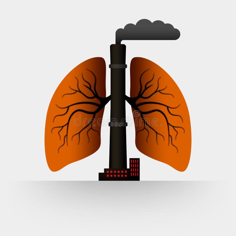 The Concept of Harm To Health from Environmental Pollution. Stock ...