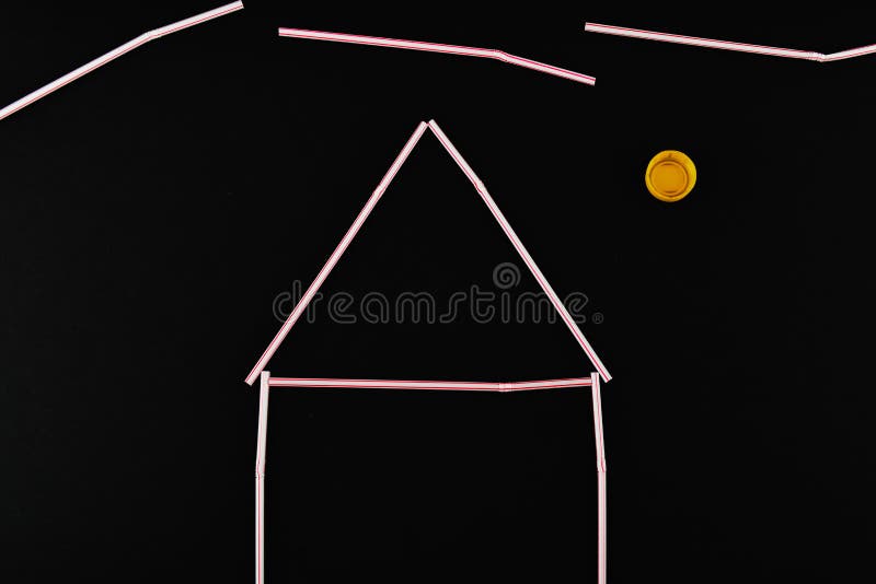 The Concept of Harmful Plastic in the House. Represents the Idea of ... The Concept of Harmful Plastic in the House. Represents the Idea of ...