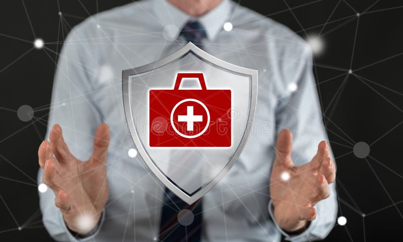 Concept of Health Protection Stock Photo - Image of protective, guard ...