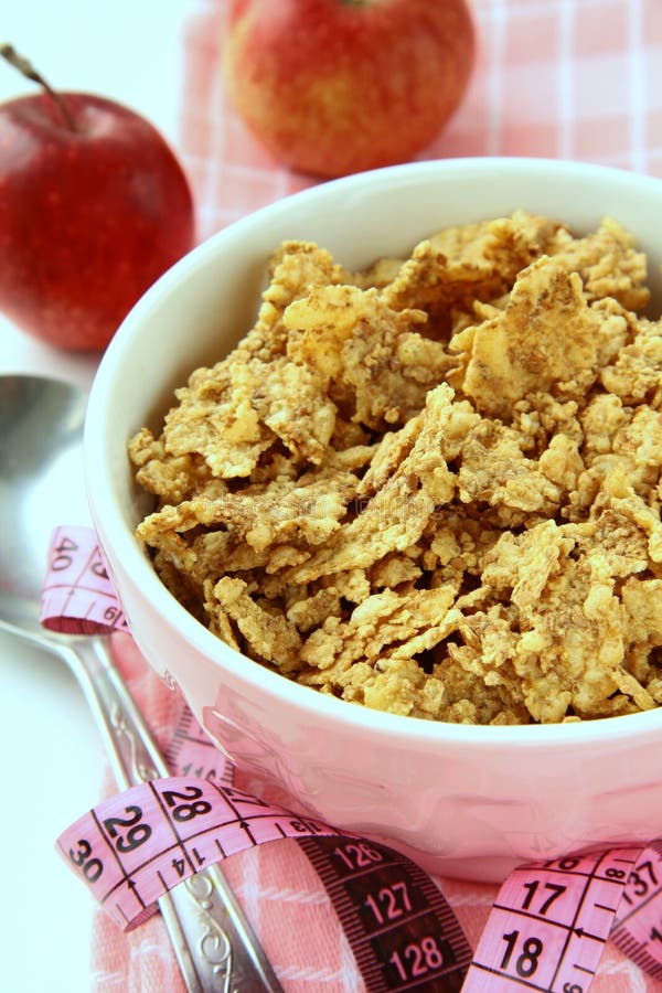 The Concept of a Healthy Breakfast of Muesli Stock Image - Image of ...