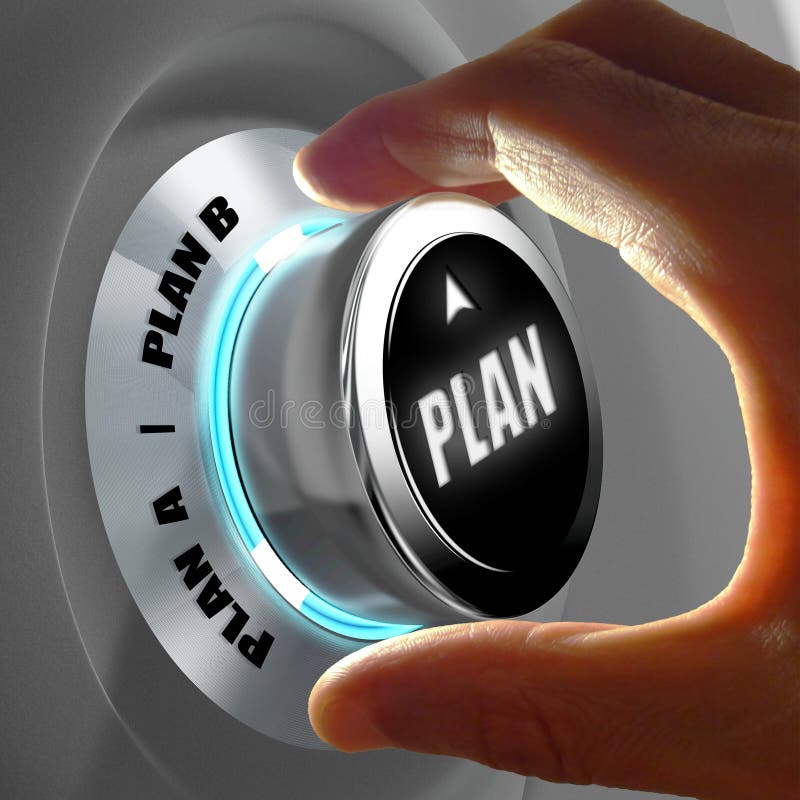 Concept Het Nemen Van Een Besluit Stock Illustratie - Illustratie ...