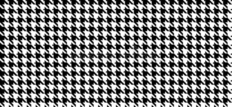 Concept Houndstooth Pattern for Clothes Textile. Seamless Background ...