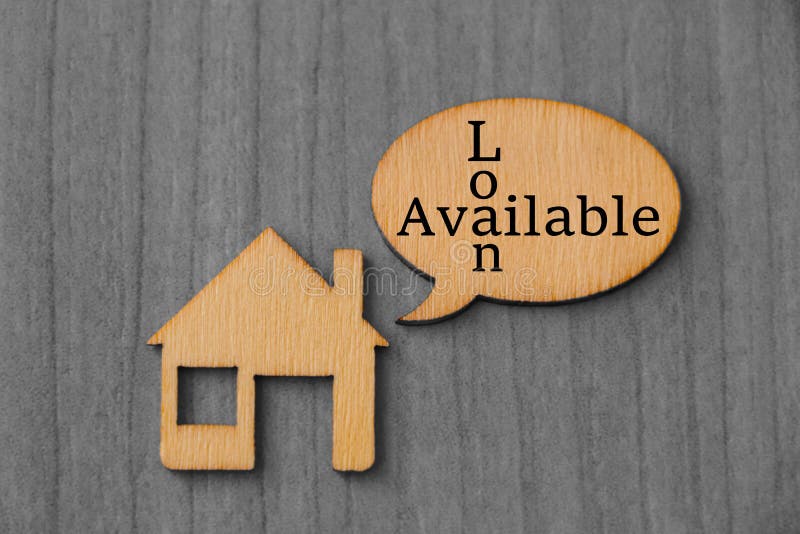 House loan available. stock image. Image of available - 180332277