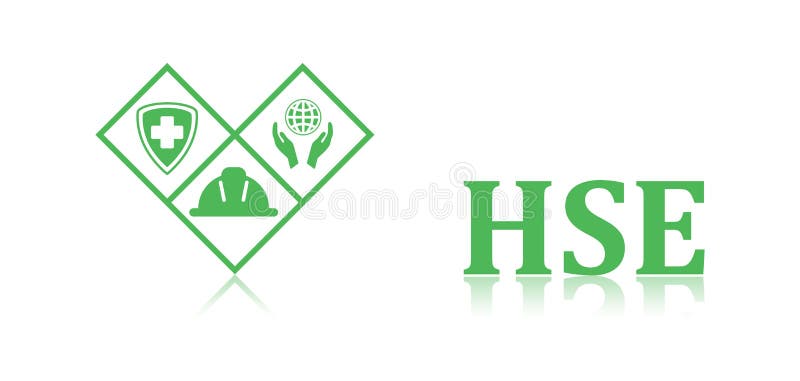 Concept of hse stock illustration. Illustration of workplace - 252793506