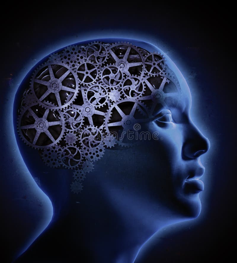 Concept Humain De Connaissance Illustration Stock - Illustration du ...