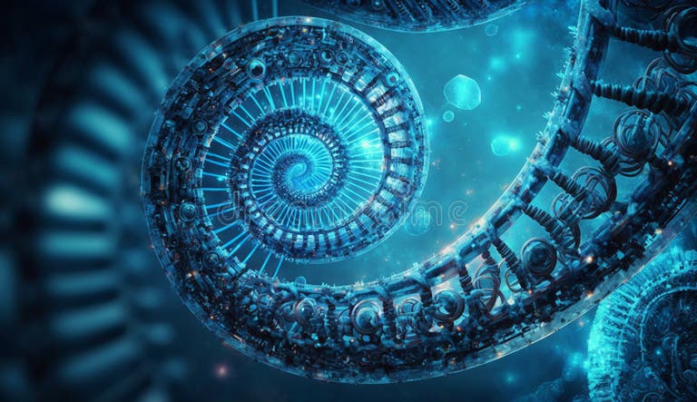 The Concept of Human DNA Evolution in the Distant Future. View Under a ...