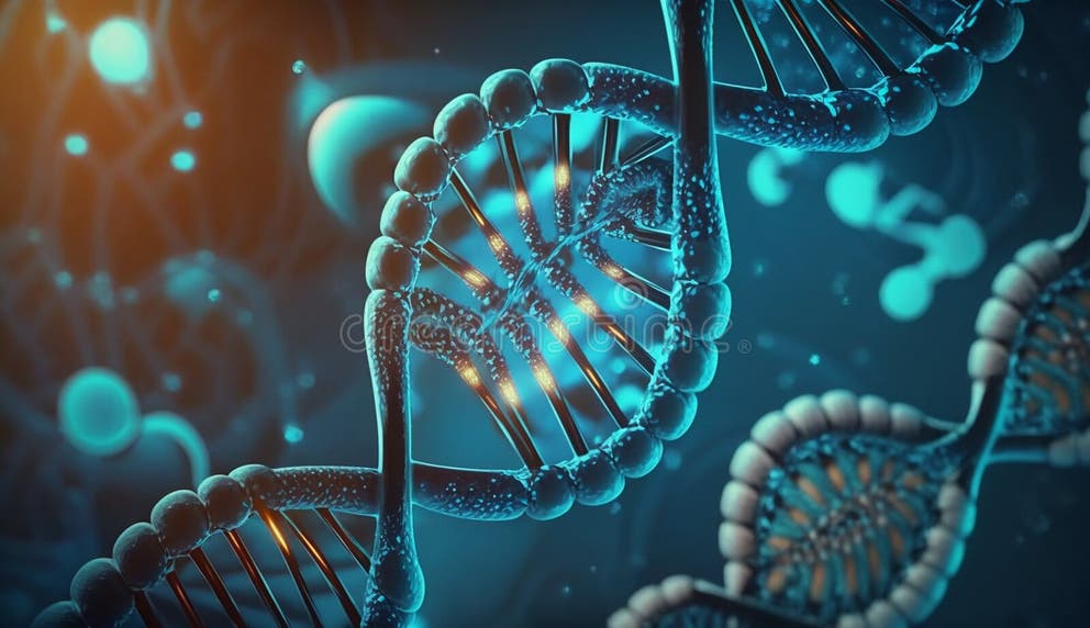 The Concept of Human DNA Evolution in the Distant Future. View Under a ...