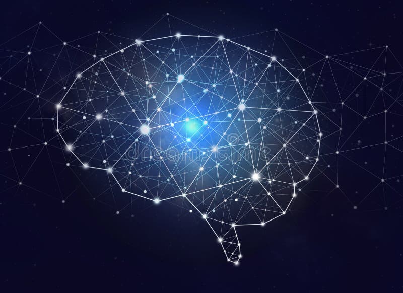 Concept of Human Intelligence. Stock Illustration - Illustration of ...