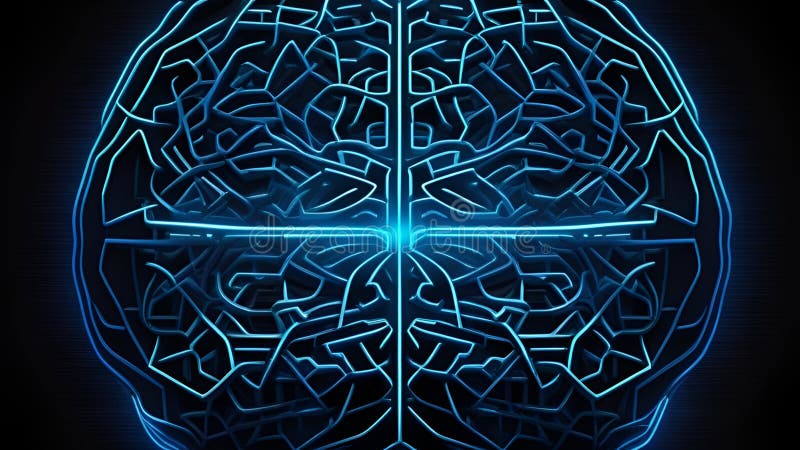 Concept of Human Intelligence, Brain Neurons, Brain Networks or ...