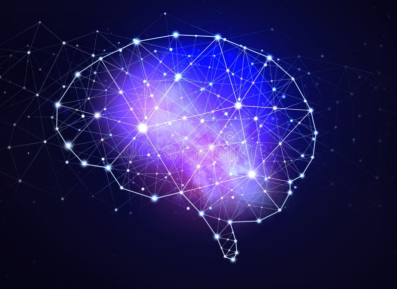 Concept of Human Intelligence. Stock Illustration - Illustration of ...