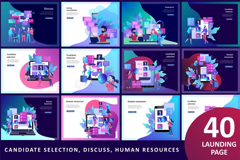 Human Resources Banner Stock Illustrations – 6,785 Human Resources ...