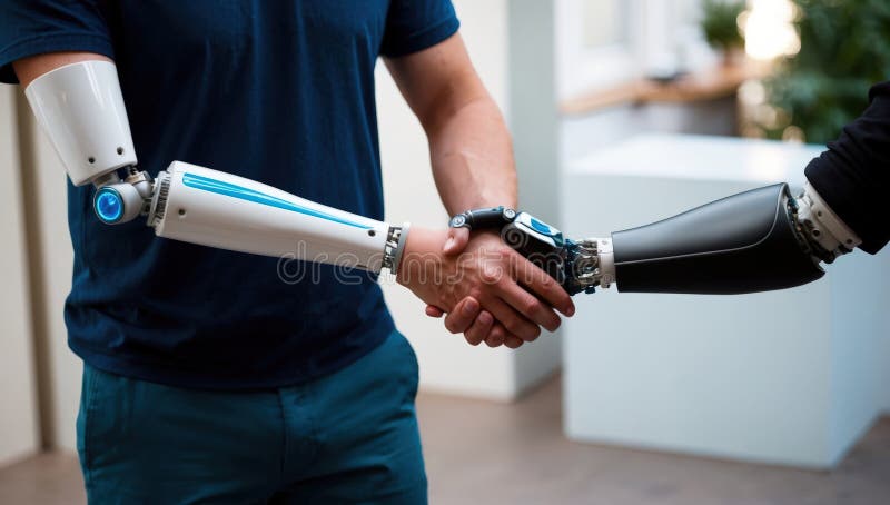 Concept of Human-robot Interaction, Highlighting How Machines Can ...