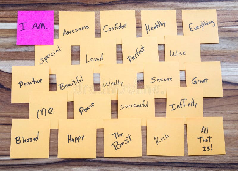 Concept for I am stock photo. Image of inspirational - 67395534