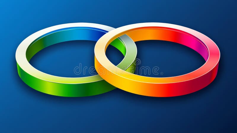 The Concept Icon is a Circle with a Ring Contour. Circles and Rings ...