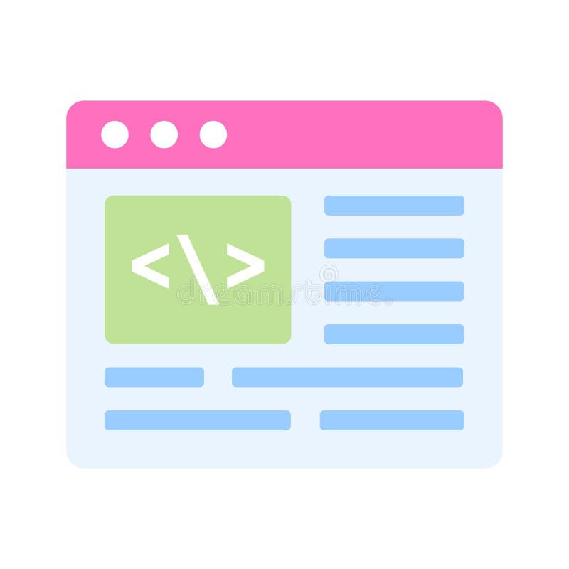 Concept Icon of Web Programming, Editable Flat Vector Stock Vector ... Concept Icon of Web Programming, Editable Flat Vector Stock Vector ...