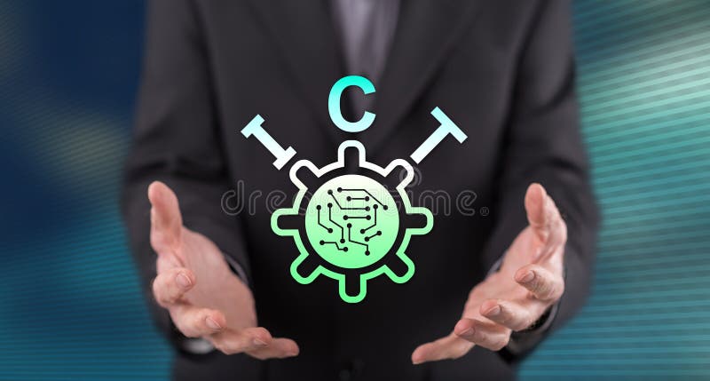 Concept of ict stock photo. Image of network, online - 369307824