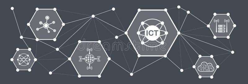 Concept of ict stock illustration. Illustration of smart - 277620507