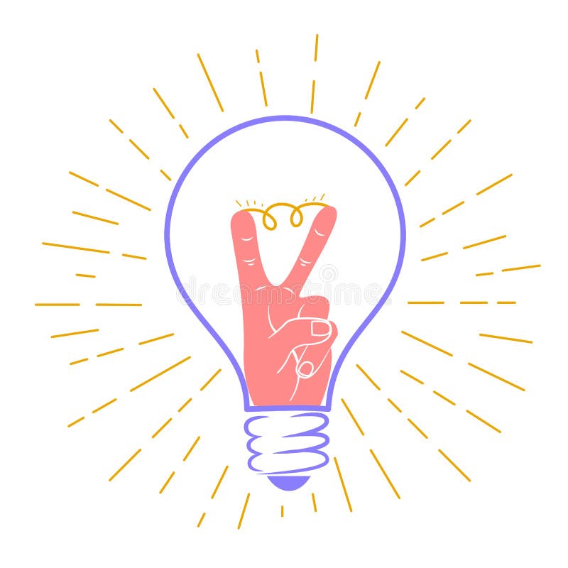 Concept idea in the form stock illustration. Illustration of creative ...